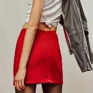 Free People | Skirts | Free People X Tach Fabrizia Wool Blend Flower ...